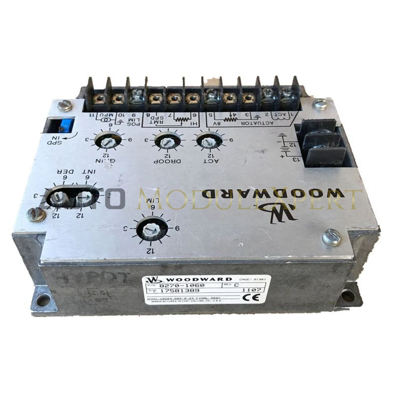 Speed Control Module Woodward 8270-1060 – AutoModuleXpert Ltd.